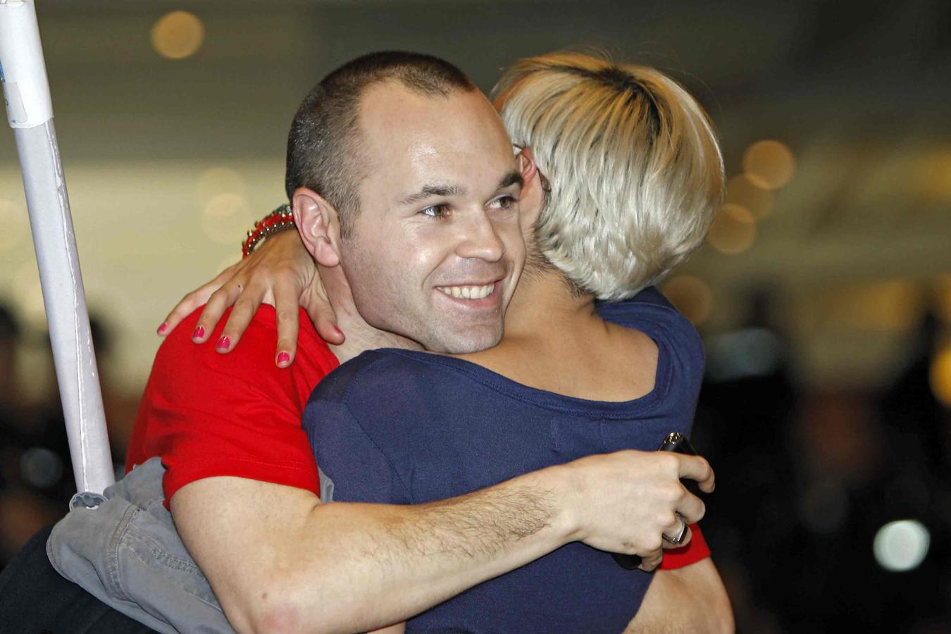 Fotos: Andrés Iniesta y Anna Ortiz: diez años de amor en diez fotos ...